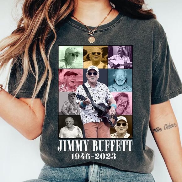 Gildan | Shirts | Rip Jimmy Buffet Shirt Jimmy Buffett The Era Tour ...